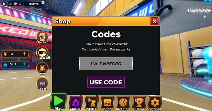 Roblox Volleyball Legends Tips and Codes to get Free Spins