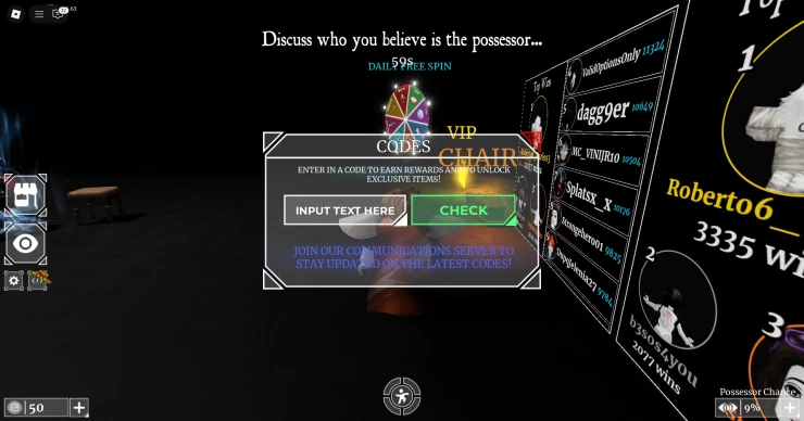 Roblox Possessor Codes - Get Free Coins
