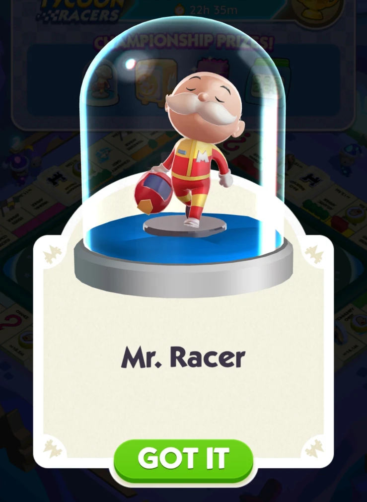 Tycoon Racers rewards and more flags March 21-25 - Monopoly GO!