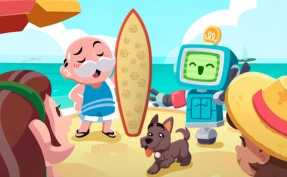 Monopoly Go Summer Escape Sticker Album - Monopoly GO!