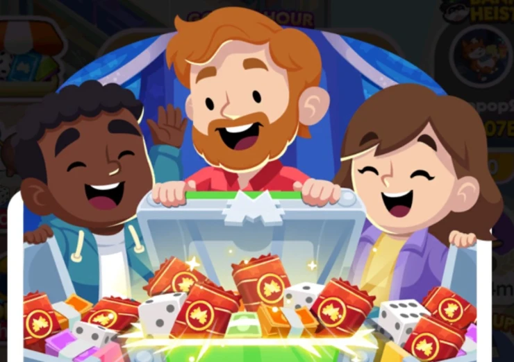 How to win the Red Six Star Pack from Community Chest in Monopoly Go ...