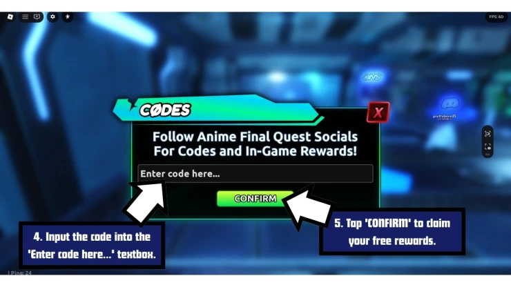 Anime Final Quest Codes - Active Codes for Free Spins and Cash