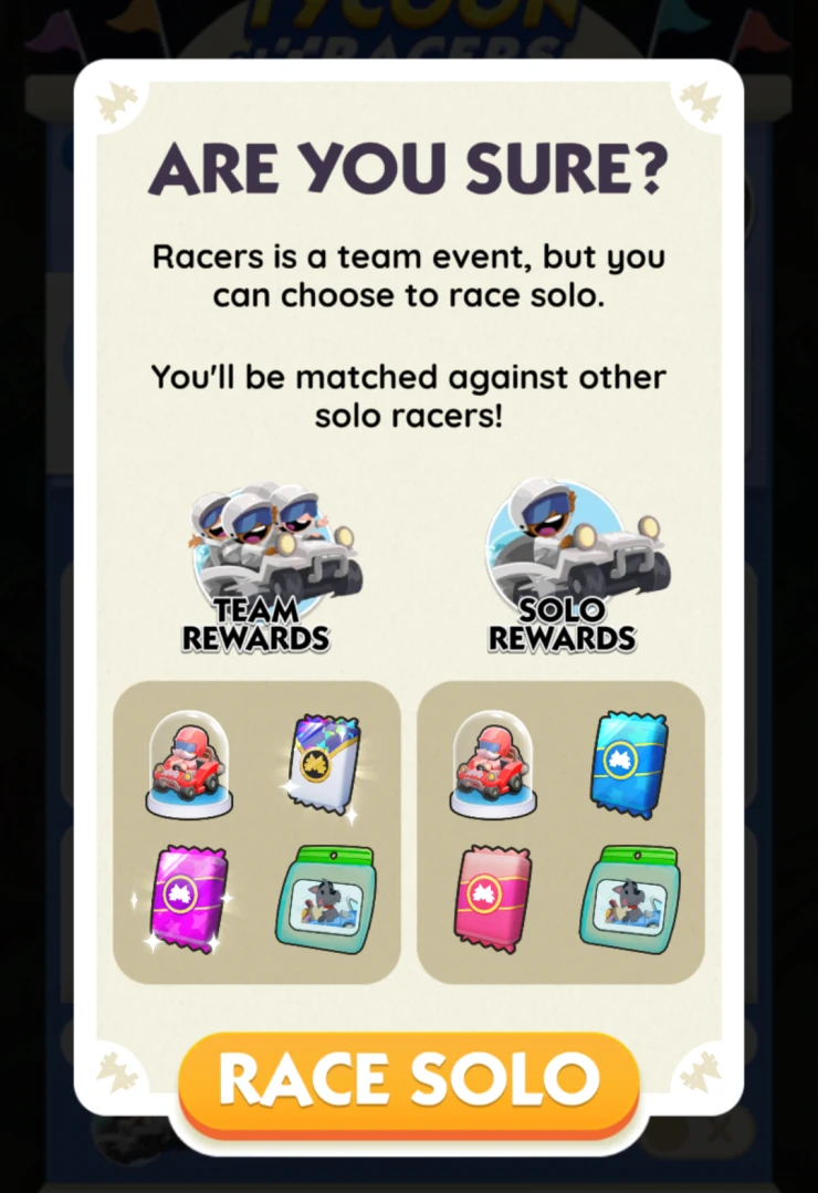 Tycoon Racers rewards and more flags Feb 6-10 - Monopoly GO!