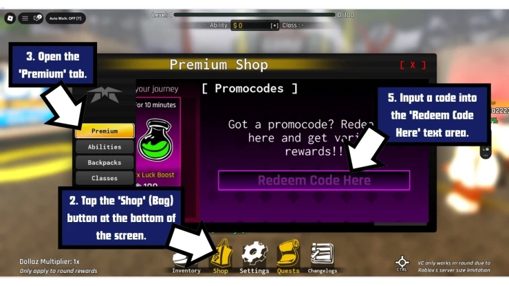 Walk or Die Codes (December 2025) - All Active Codes for Free Dollaz