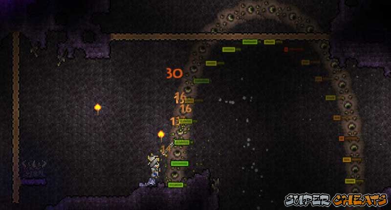 Eater of Worlds (Only in worlds with Corruption) - Terraria