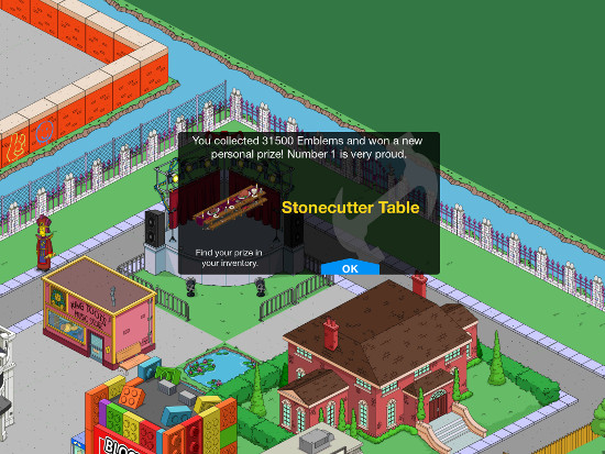 Stonecutters Event - The Simpsons: Tapped Out