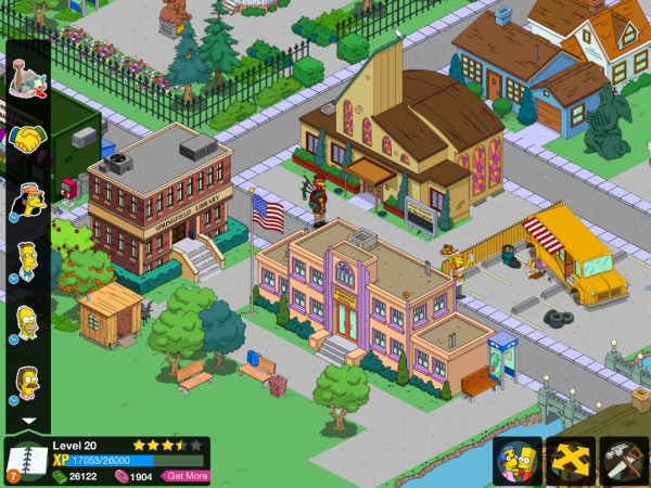 Building the Bonus Level - The Simpsons: Tapped Out