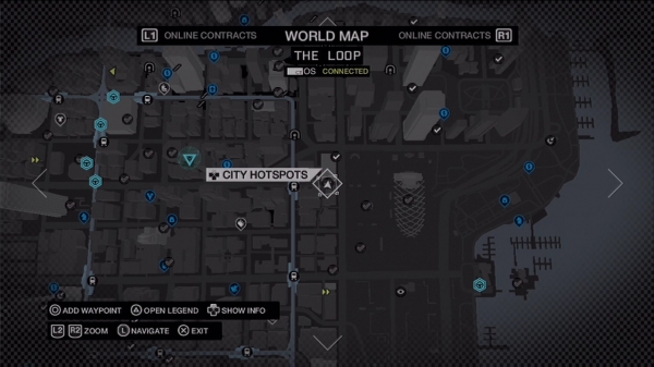 City Hotspots (TL) - Watch Dogs