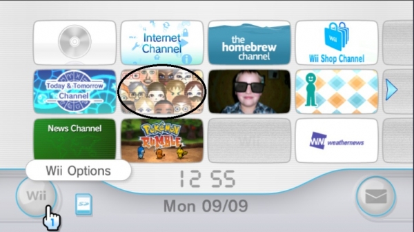 Select the New Mii button